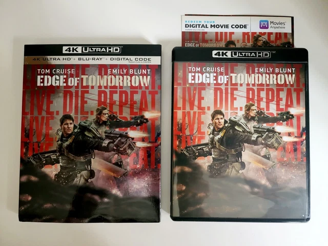 EDGE OF TOMORROW: Blu Ray, Digital *NO 4K DISC* w/ Slipcover Near Mint EUR 11,04 - PicClick DE