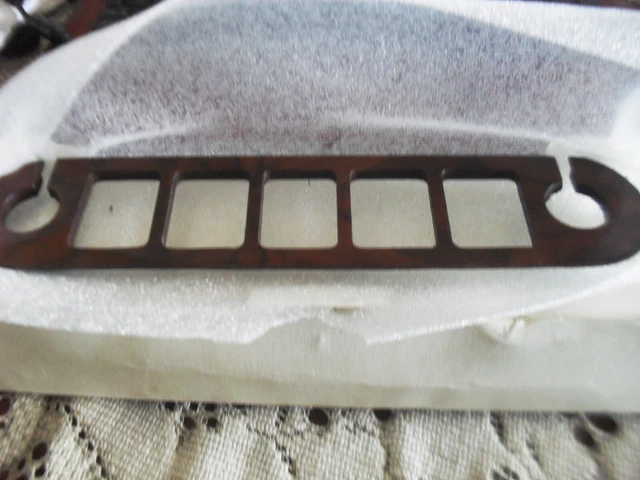 CLASSIC MINI LOWER Walnut Burr switch panel 5+2 £20.00 - PicClick UK