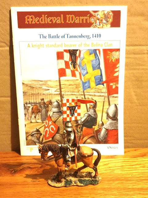 DEL PRADO MEDIEVAL Warriors MW061 Knight Standard Bearer 1410 FREE ...