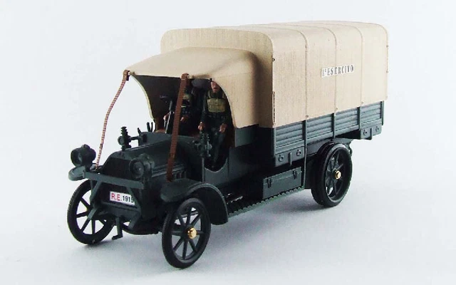 MINIATURE VOITURE VÉHICULES Militaires rio 1:43 Fiat 18 Bl Lkw Grande ...