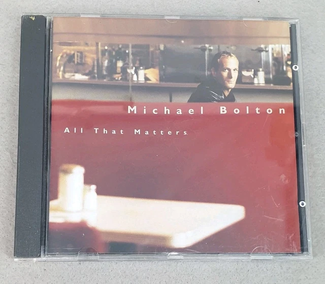 MICHAEL BOLTON ALL That Matters CD Album 14 Tracks Vintage 1997 Retro ...
