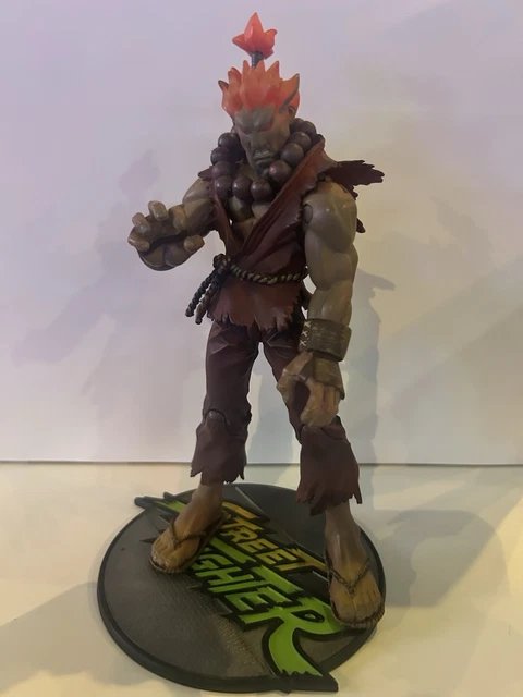 AKUMA STREET FIGHTER Capcom Resaurus Round 2 Figure 1999 Alternate Red ...