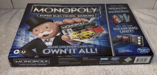 MONOPOLY SUPER ELECTRONIC Banking Board Game Electronic Banking Unit ...