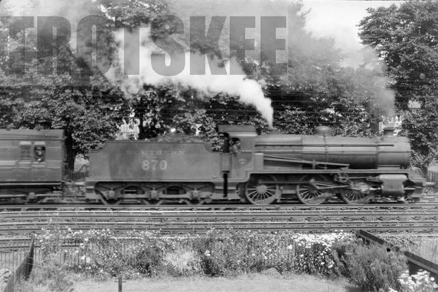 LARGER NEGATIVE SR Southern Railways Steam Loco 870 Bromley 1931 £5.99 ...