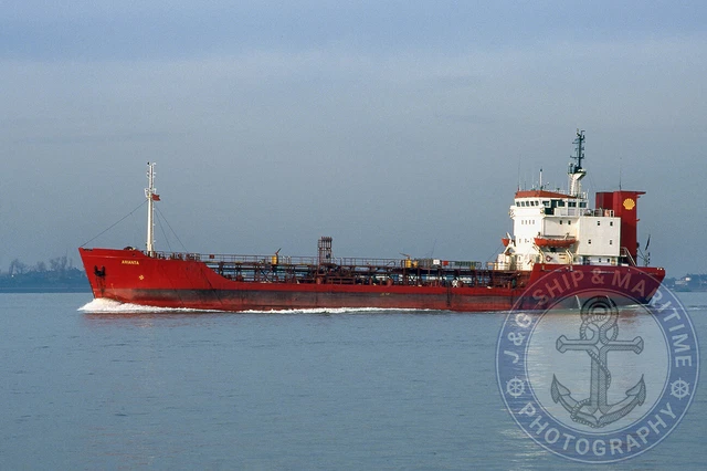 SHIP PHOTO - Shell Tanker ARIANTA Later Become ACTIVITY- 6X4 (10X15 ...