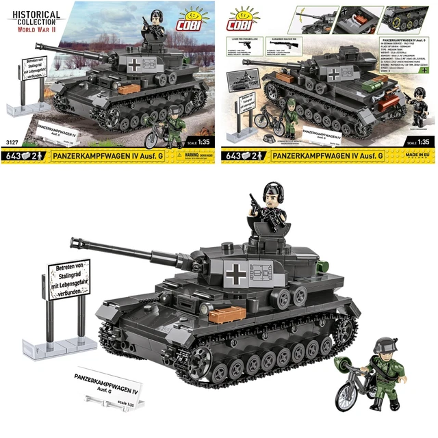 Panzer Tiger COBI Historical Collection WWII Panzerkampfwagen IV Tank ...