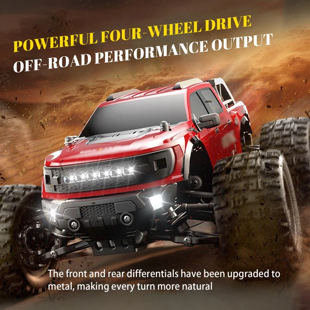 RC CAR 1:18 2.4GHz Scale Raptor All Terrain 18102 4WD High Speed Remote ...