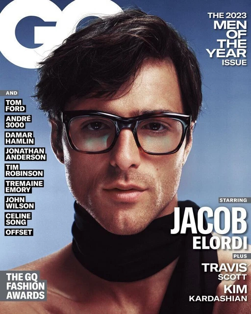 GQ MAGAZINE DECEMBER 2023 January 2024 Kim Kardashian Jacob Elordi ...
