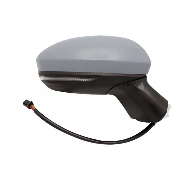 RENAULT CLIO MK5 2019-2024 Electric Powerfold Primed Door Wing Mirror ...