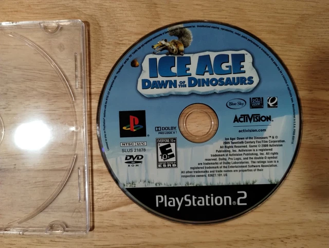 ICE AGE DAWN of the Dinosaurs (Sony PlayStation 2 PS2 2009) Game Only ...