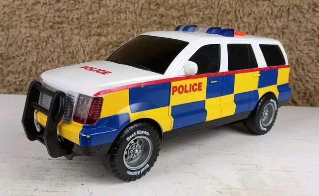 ROAD RIPPERS POLICE CAR 12" Motorised, Light & Sounds Car Vehicle TOY ...