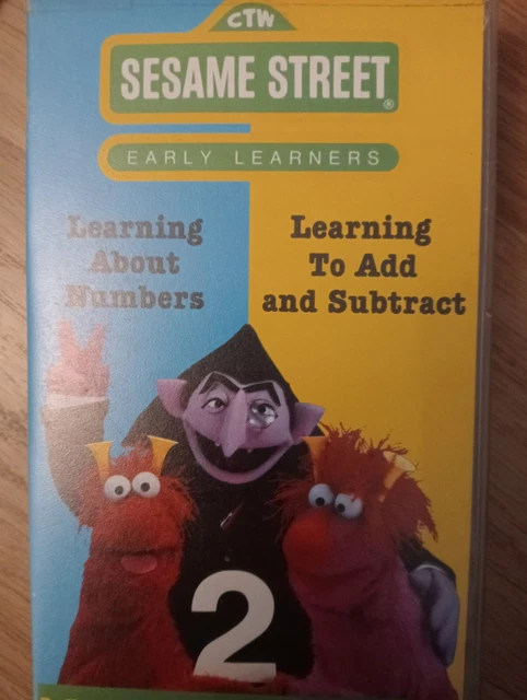 SESAME STREET - Learning About Numbers / Learning to Add and Subtract ...