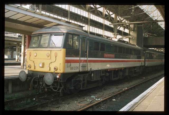 ORIGINAL SLIDE X2 BR Class 86 Electric Loco 86226 and class 87 037 ...