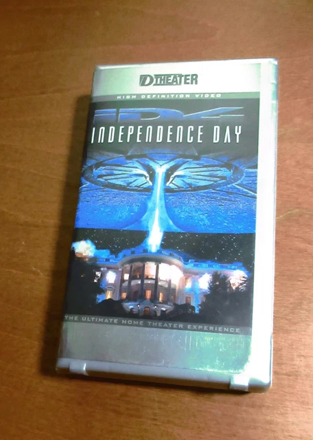 INDEPENDENCE DAY D-VHS Video Tape D-Theater High Definition HD 1080i £ ...
