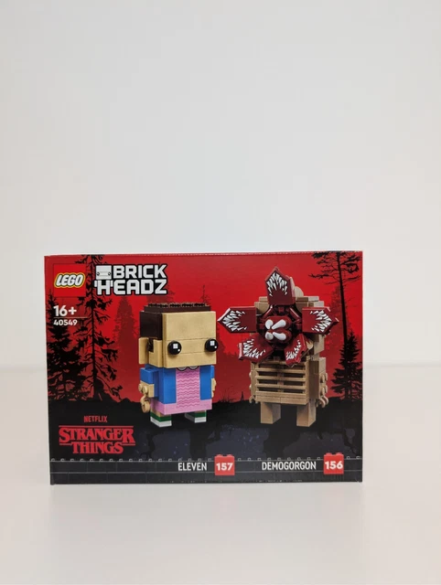 LEGO 40549 STRANGER Things Brickheadz Demogorgon & Eleven Free Postage ...