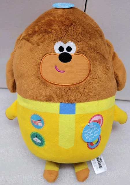 HEY DUGGEE TALKING WOOF WOOF Dog Soft Plush Toy With Sounds 12”30cm £12 ...