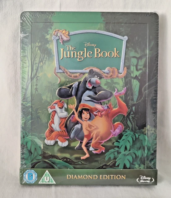 THE JUNGLE BOOK Diamond Edition Blu-Ray Steelbook, Exclusive NEW ...
