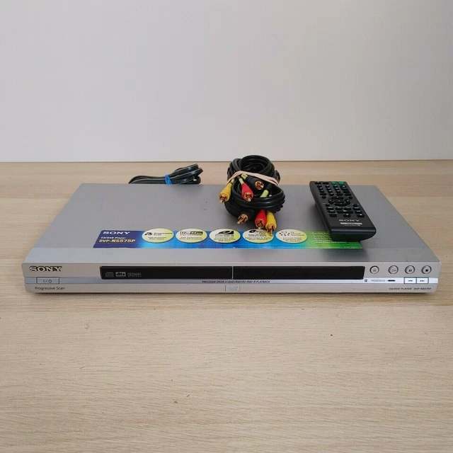 SONY CD/DVD PLAYER-MODEL DVP-NS575P WITH PROGRESSIVE SCAN Test/Works £ ...