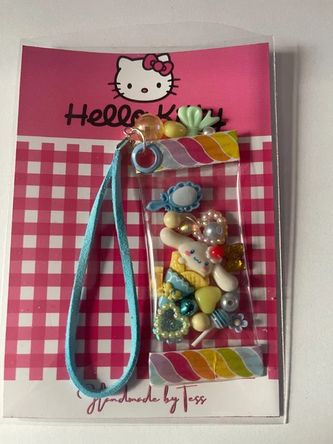 SUPER CUTE KAWAII Hello Kitty Character Cinnamoroll Sanrio Keychain ...