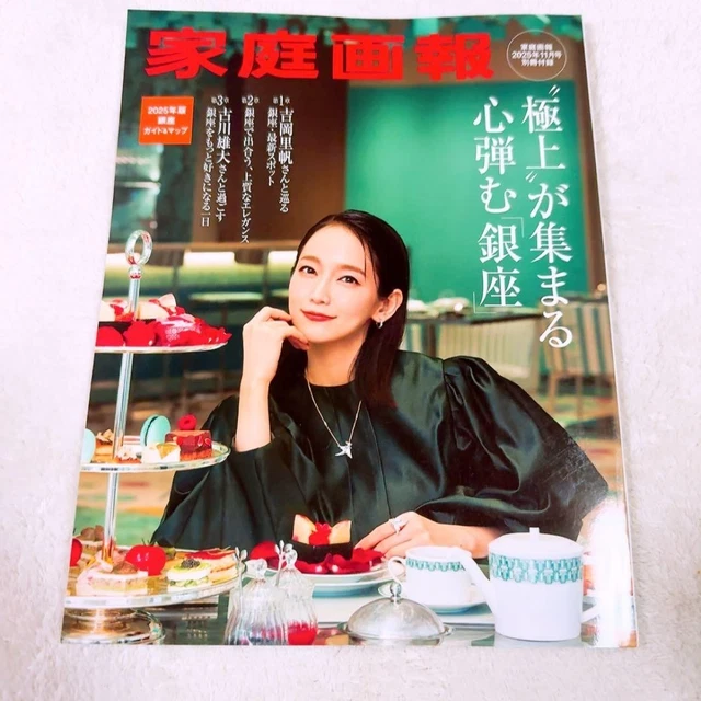 RIHO YOSHIOKA GINZA Small Magazine Kateigaho 2025 November Special ...