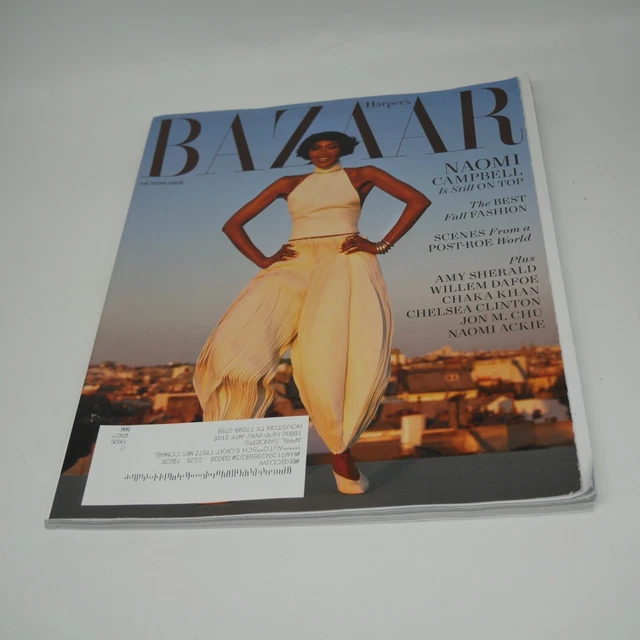 HARPERS BAZAAR SEPTEMBER 2024 The Icons Issue Naomi Campbell Fall ...
