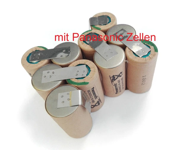 BATTERIE POUR RYOBI 12V BPN-1213 1217 Panasonic 3000mAh NiMH à monter ...