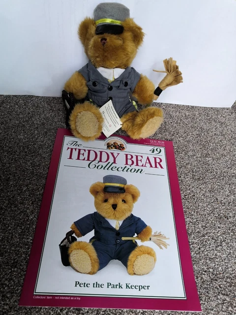 THE TEDDY BEAR Collection No.49: Pete the Park Keeper £5.00 - PicClick UK