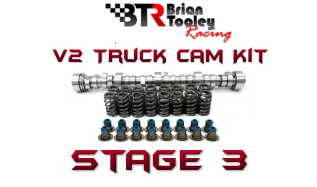 BTR STAGE 2 LS Truck Camshaft Kit Cam Valve Springs Seals 4.8 5.3 6.0 6 ...