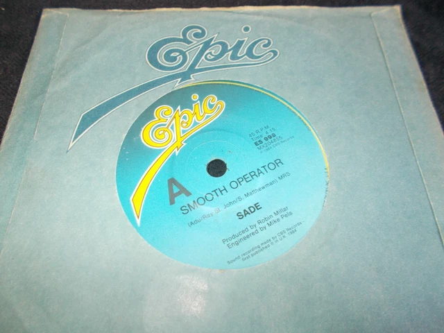 SADE - SMOOTH Operator / Spirit - Oz 7" Vinyl -Vgc- Pop Soul / Smooth ...