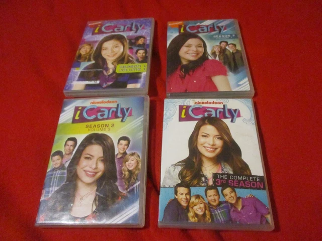 LOT DE 4 I Carly DVD Saisons 1 Vol. 1, Saison 2 Vols. 1 & 2, saison 3 ...