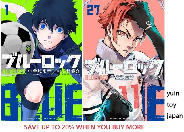 BLUE LOCK BLUELOCK Comic Manga vol.1-28 Book set Kodansha Japanese New ...
