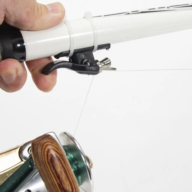 FISHING CASTING TRIGGER Thumb Button Cannon Clip Fixed Spool Casting ...