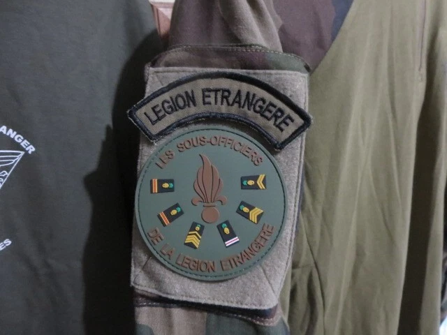 FRENCH FOREIGN LEGION infantry/paratroopers /patch NCOs/Sous Officiers ...