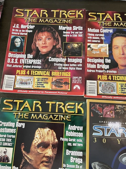 VINTAGE SCI-FI MAGAZINE Lot of 6 Star Trek £17.37 - PicClick UK