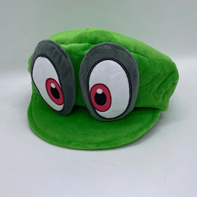 SUPER MARIO ODYSSEY Cappy Bonneter Plush Luigi Cap Hat Soft Toy 9" £13. ...