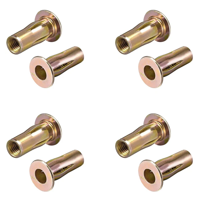 DADO RIVETTO MULTI-GRIP, M8 Gambo Pre-cottura in Acciaio al Carbonio ...
