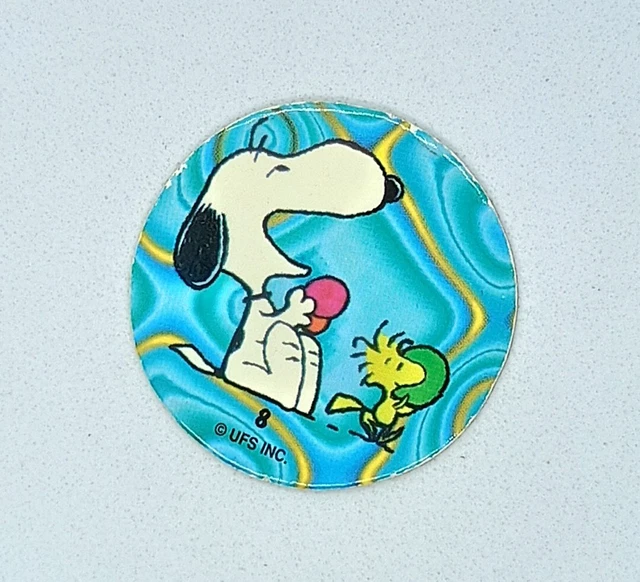 POG SNOOPY 8 Lucy Linus UFS INC Pogs Kini Kinis Slammers Caps Flip WPF ...