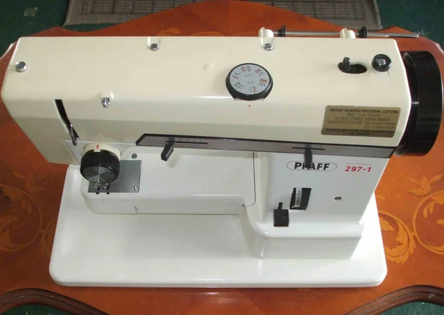 PFAFF 297 -1 Semi Industrial Sewing Machine Great Condition Fully Serviced £225.00 - PicClick UK