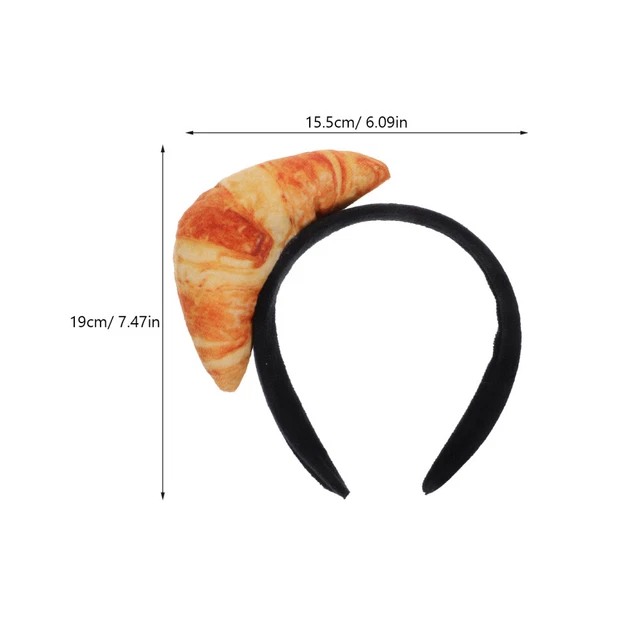 ADULT BREAD COSTUME Food Headband Croissant Party Favors Props £6.15 ...