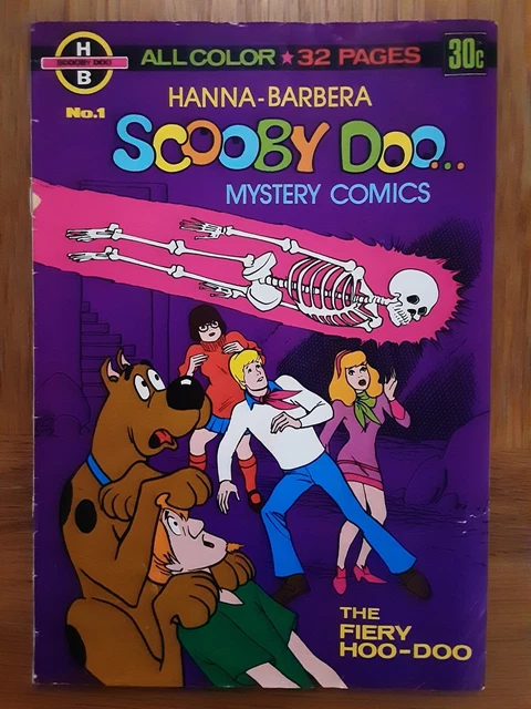 RARE SCOOBY DOO Mystery Comics #1, The Fiery Hoo-Doo Hanna Barbera HB ...