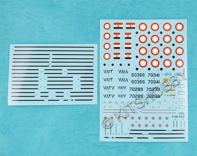 HI-DECAL 1/48 MCDONNELL Douglas F-4E Phantom II in Egypt Decal $10.90 ...