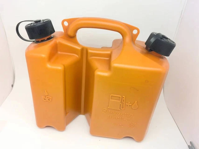 PLASTIC 5L + 3L Dual Container Combo Tank Secure and Convenient Storage ...