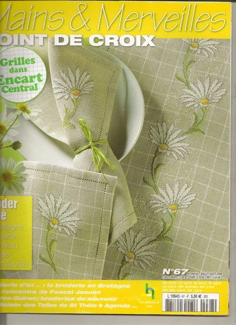 MAGAZINE MAINS Et Merveilles' - N° 67 - 07/08 2008 EUR 1,00 - PicClick FR