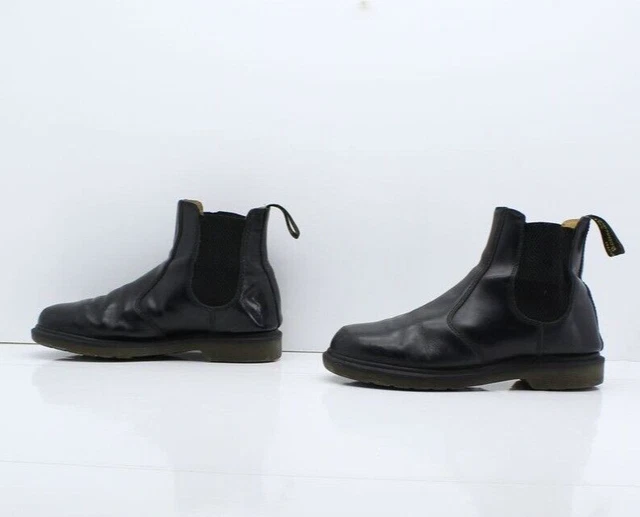 DR. MARTENS 2976 Chelsea Boot Men Black Leather EU 41 Used (Cod.STS116 ...