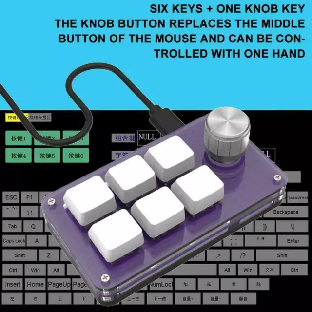 MINI KEYPAD MECHANICAL Keyboard DIY Custom USB Programming Part Copy ... MINI KEYPAD MECHANICAL Keyboard DIY Custom USB Programming Part Copy ...