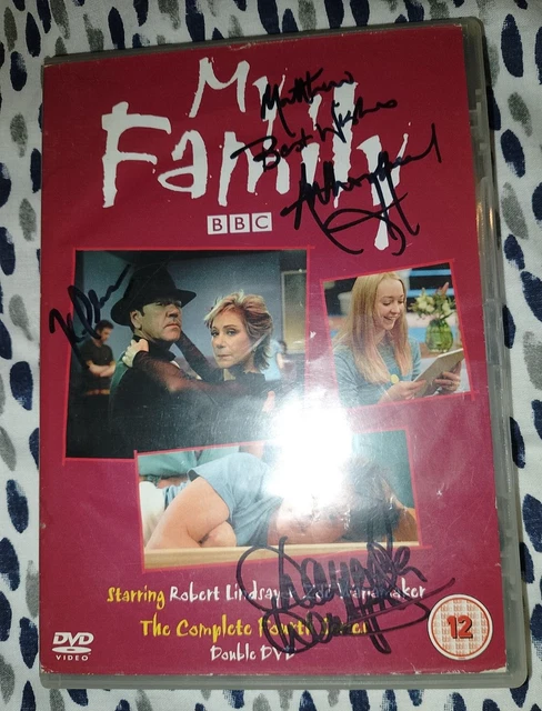 MY FAMILY S4 DVD Signed by Kris Marshall, Anthony Head and Daniela ...