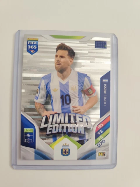 Panini Fifa 365 Adrenalyn Xl 2026 Lionel Messi Limited Edition