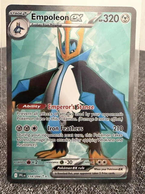 EMPOLEON EX 114/094 Me02: Phantasmal Flames Holo £3.11 - PicClick UK