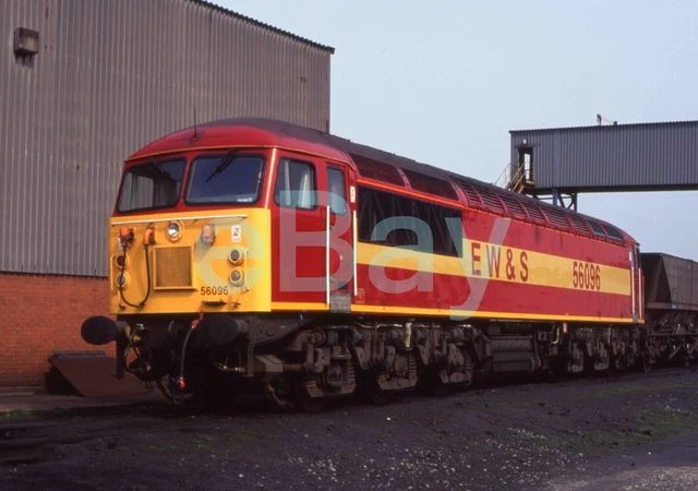 35MM RAILWAY SLIDE of Class 56 56096 @ Scunthorpe Copyright to Buyer £4 ...
