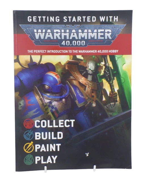 GETTING STARTED WITH Warhammer 40,000 Introduction Softcover Book £4.95 ...
